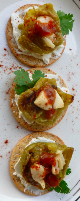Roasted Green Tomato Canapes – Fresh Bites Daily