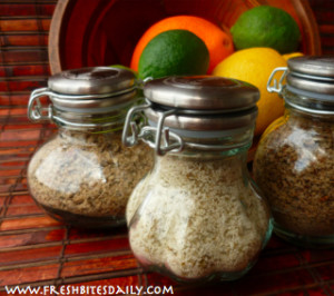 These simple citrus salts may make you very popular among your friends ...