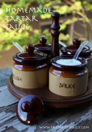 Homemade tartar sauce so wonderful and simple you’ll be looking for new ...