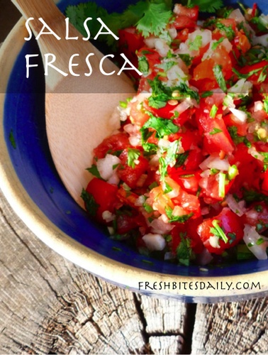 Brighten just about any meal with this salsa fresca – Fresh Bites Daily