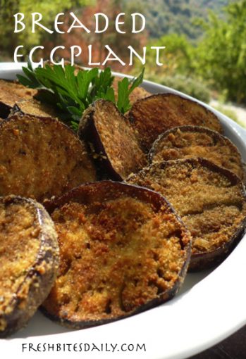 Breaded Eggplant Baked In The Oven For A Healthier Take On The Classic Fresh Bites Daily