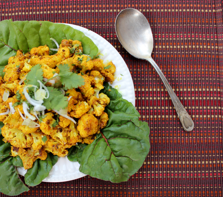Roasted Cauliflower with Turmeric – Fresh Bites Daily