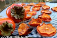 Dry your persimmons in slices and check out how our neighbor dries them ...