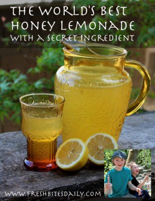 The world’s best homemade lemonade with a secret ingredient, in the big ...