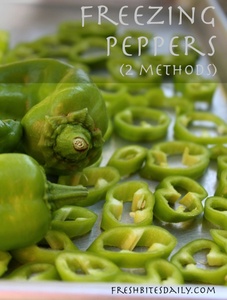 Freezing pepper basics plus a method you need to know (and have ...