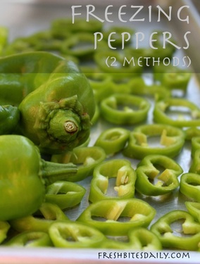 Freezing pepper basics plus a method you need to know (and have ...