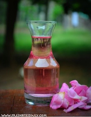 Homemade Rose Water, A Stove Top Hack from India – Fresh Bites Daily