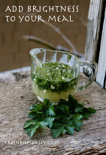 Parsley dressing: Add brightness to your meal, even on a dreary winter ...