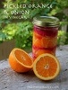Pickled orange and onion in a vinegar base, a great addition to salads ...